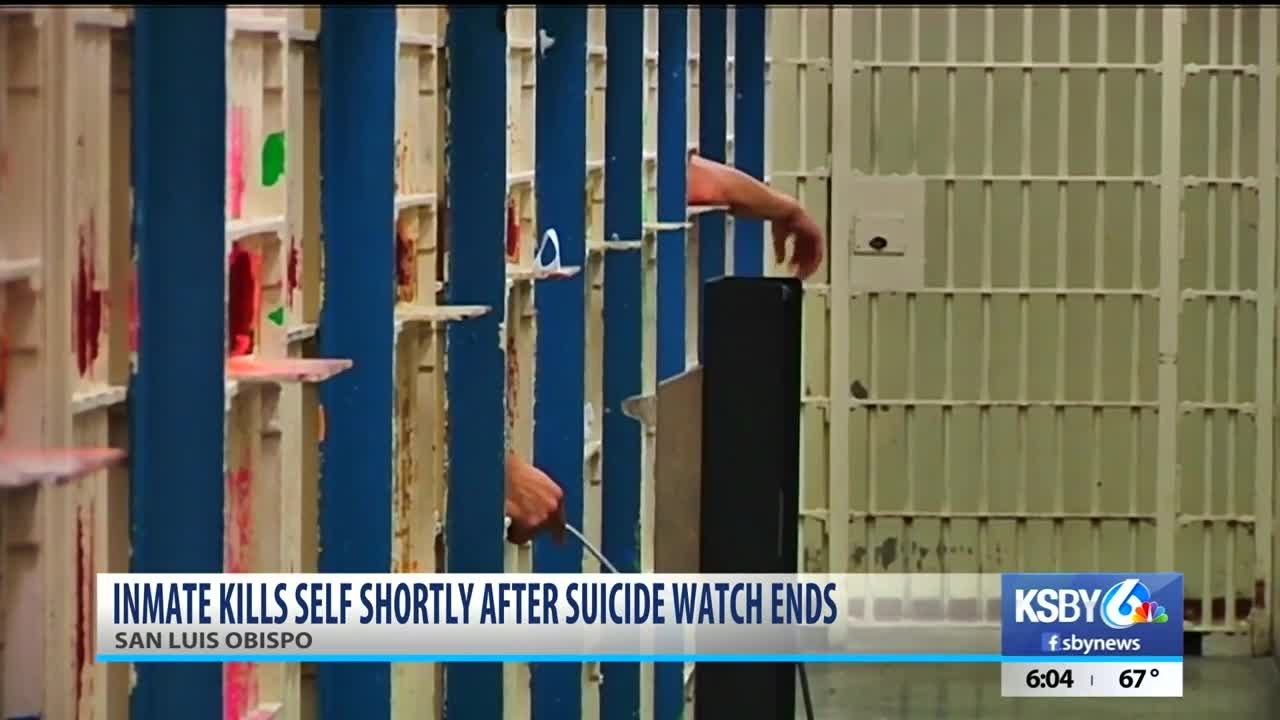 SLO County Jail Inmate Kills Self - YouTube