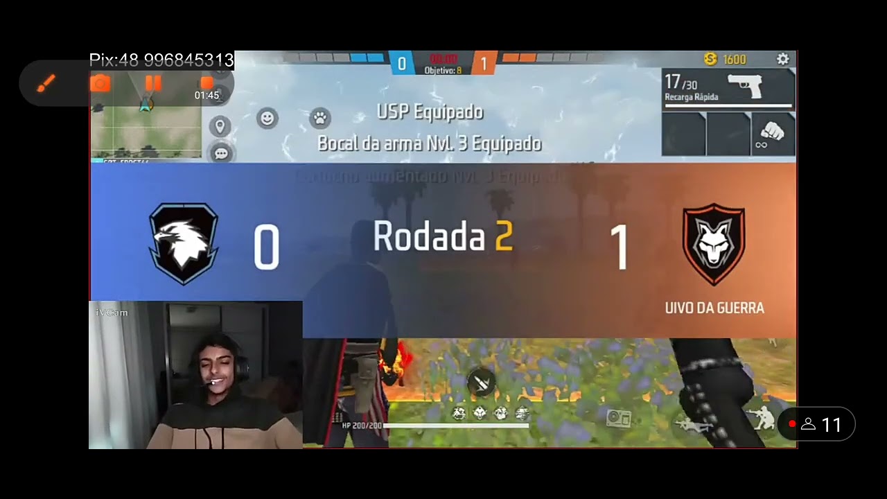 CANALL DO streamer!! FROST FF - YouTube