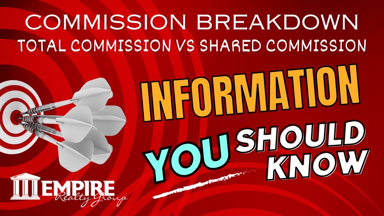 Commission Breakdown on a Listing Contract - Total Commission VS Shared ...