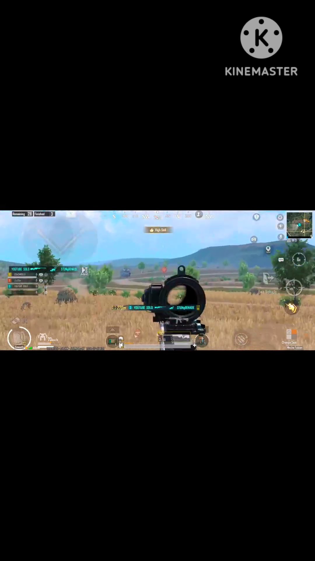My teammates got shocked after this awm shot | this happen when 20fps ...