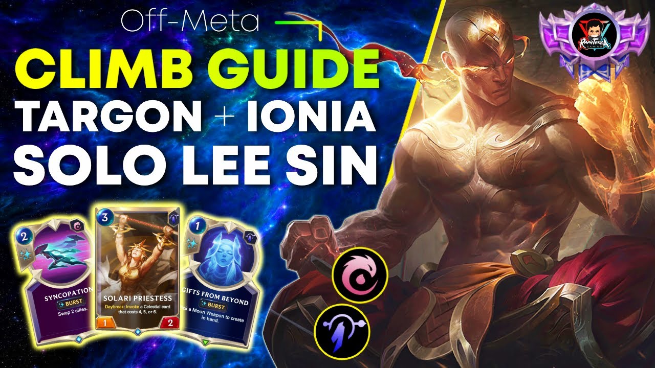 ZOE IS NO LONGER NEEDED! THE NEW STRONGEST LEE SIN DECK | Solo Lee Sin ...