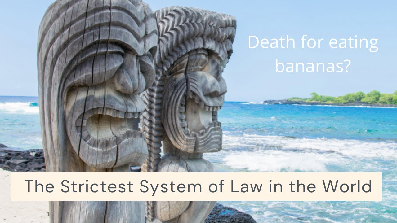 The Most Strict Legal System in the World - YouTube
