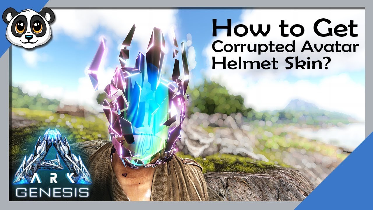 How to Get Corrupted Avatar Helmet Skin | ARK: Genesis Chronicles - YouTube