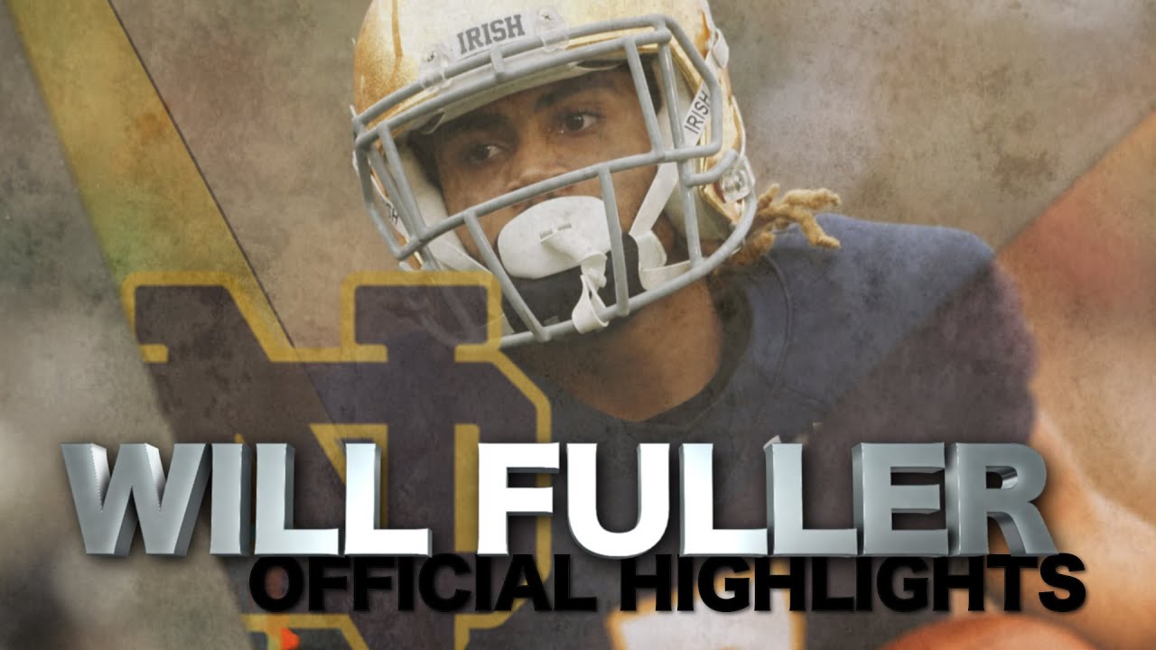 Will Fuller Official Highlights | Notre Dame WR - YouTube