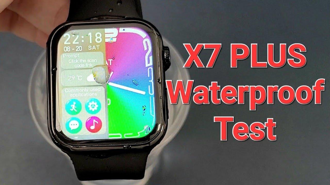 KIWITIME X7 PLUS Smart Watch Waterproof Test-Watch Series 7 Copy-IWO ...