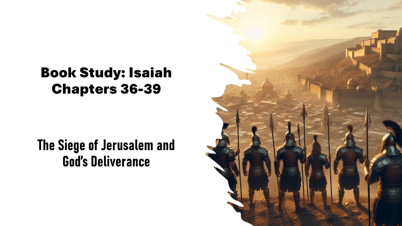 Isaiah Chapters 36-39 – King Sennacherib’s Siege of Jerusalem and God’s ...