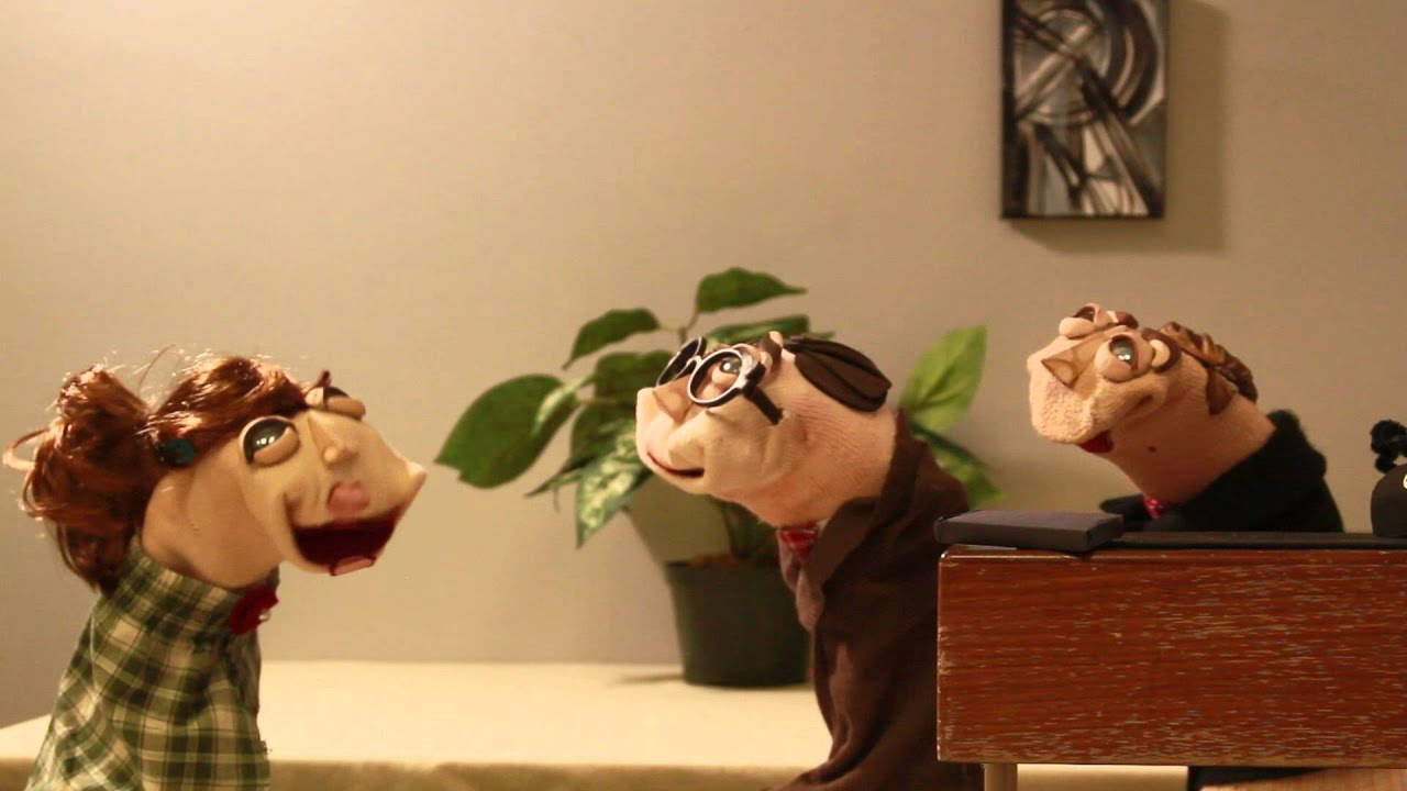 Mad Men Sock puppet theater - Plaid men: Mad Men parody S01 E08 - YouTube