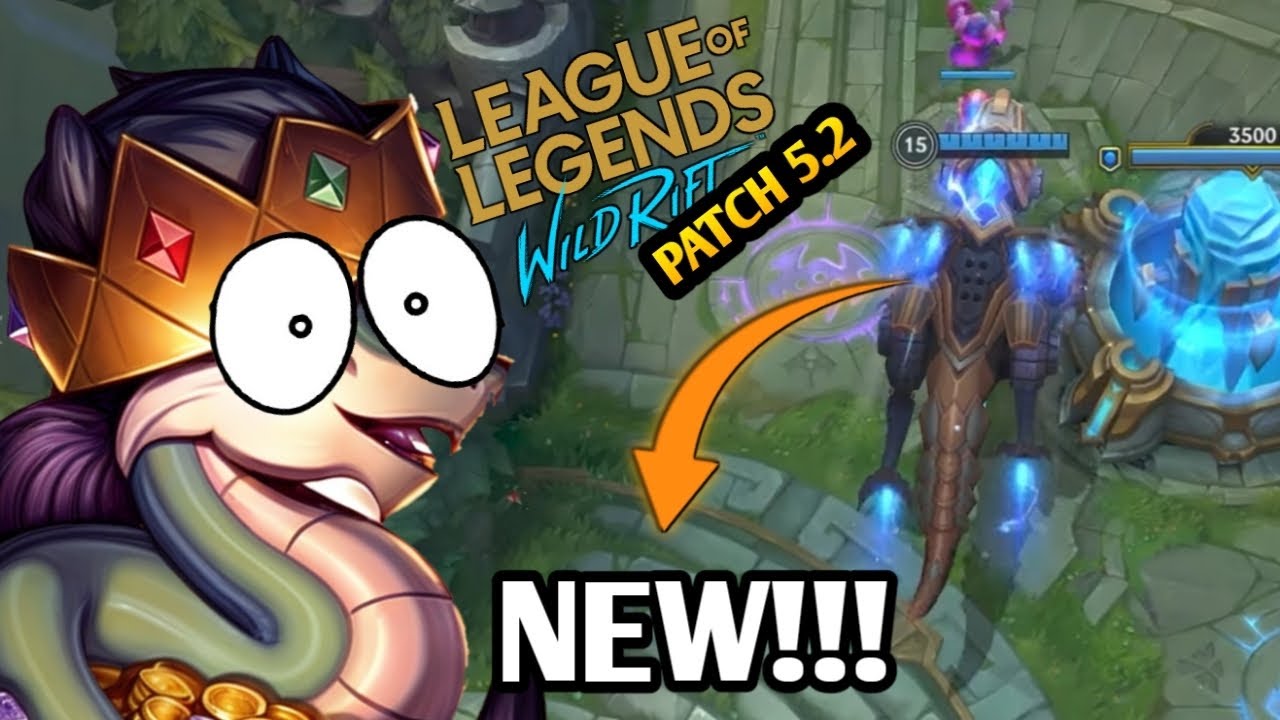 Wild Rift Patch 5.2 is CRAZY!!! | They added T-Rex!? - YouTube