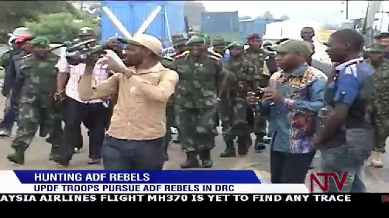 UPDF pursues ADF rebels in DRC - YouTube