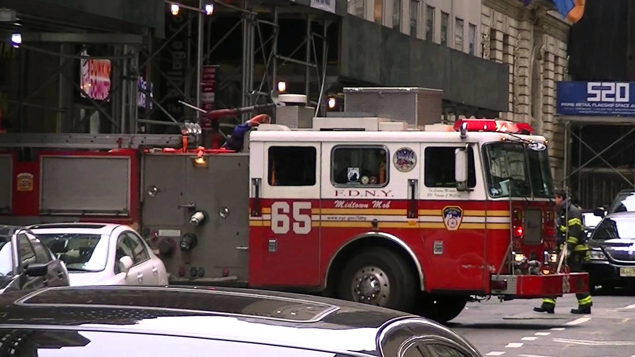 FDNY - 65 Engine - Back In The House - 4/9/14 - YouTube