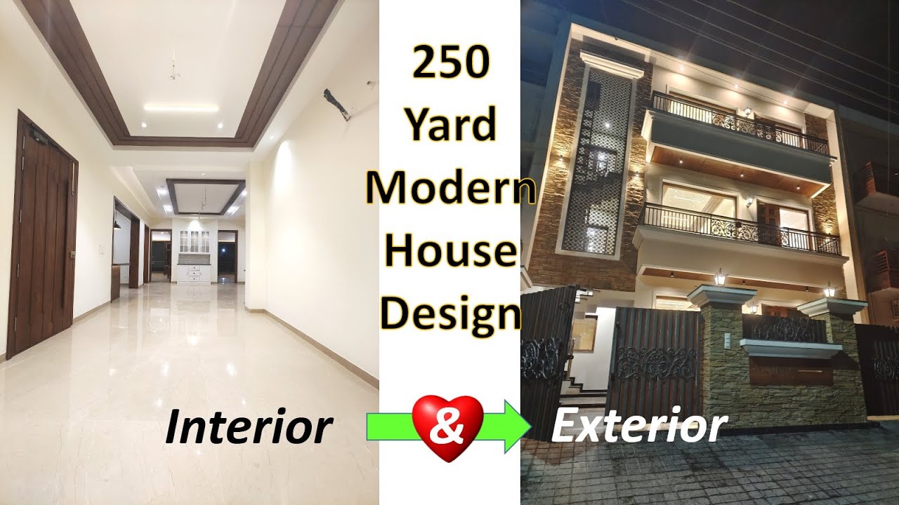 Modern House Design Interior and Exterior | Simple House Exterior ...