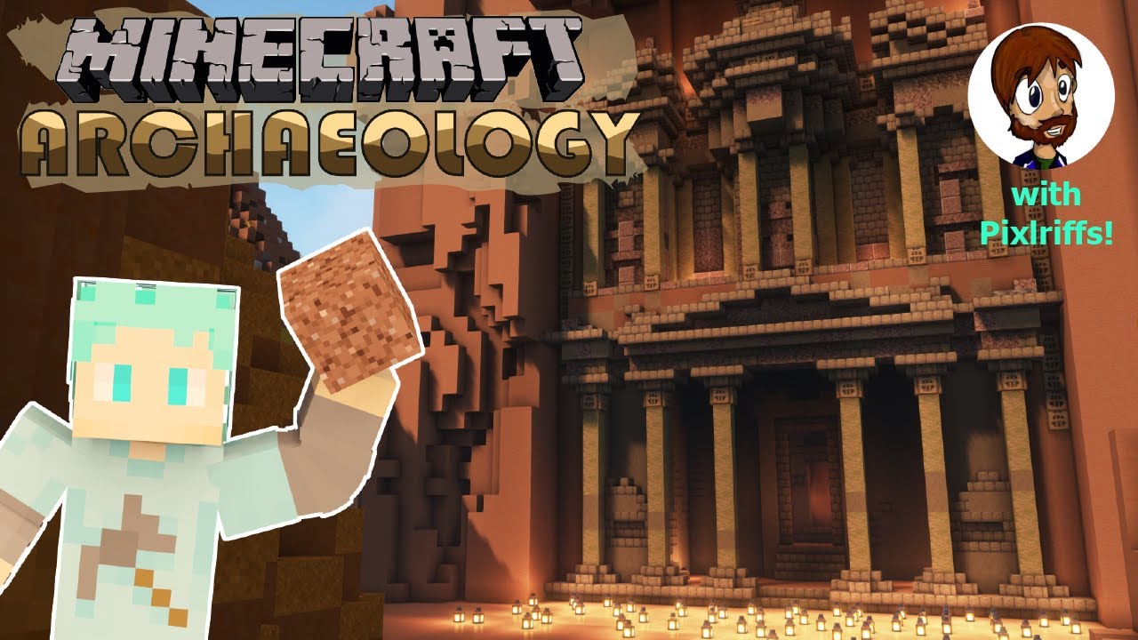 Building Al-Khazneh/The Treasury at Petra with Pixlriffs! | Minecraft ...