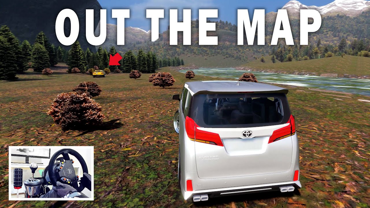 Exploring Outside the Map - CarX Drift Racing Map Glitch (East Toge ...