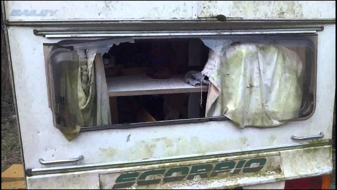 📽 blackgangs battered caravan & organic dump station - isle of wight ...