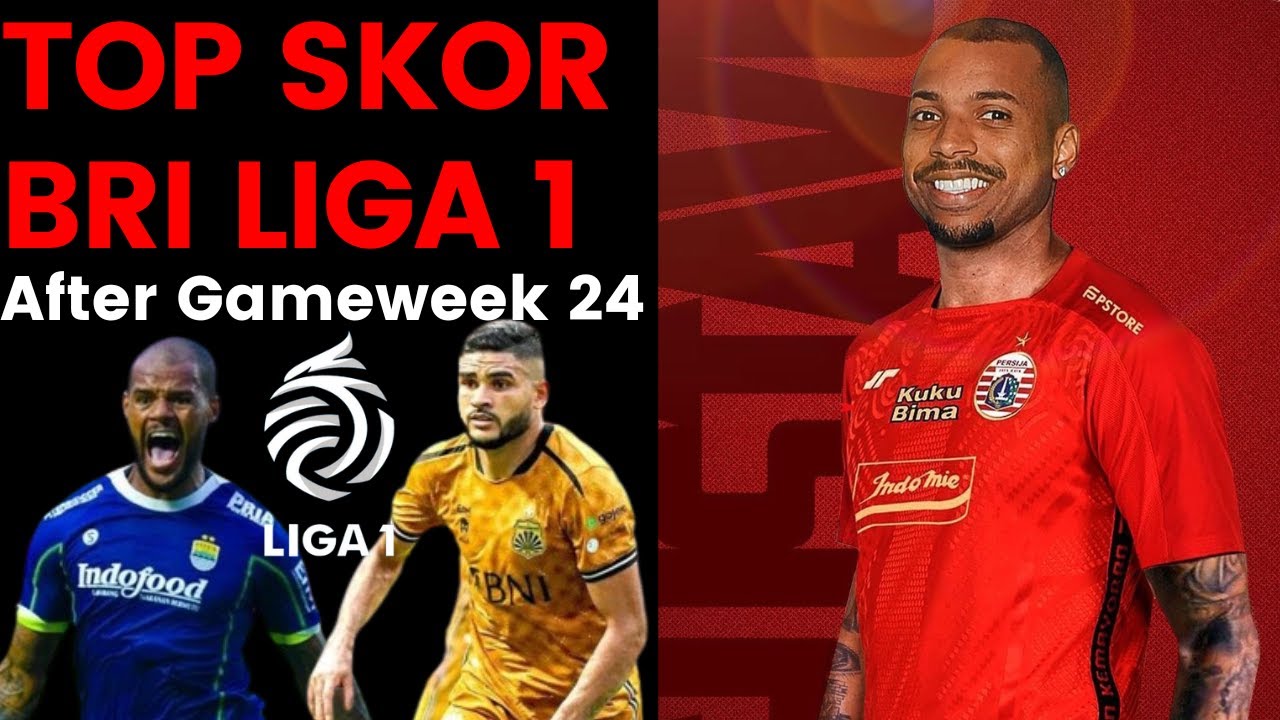 TOP SKOR BRI LIGA 1 PEKAN KE 24, GUSTAVO ALMEIDA TERATAS !! - YouTube