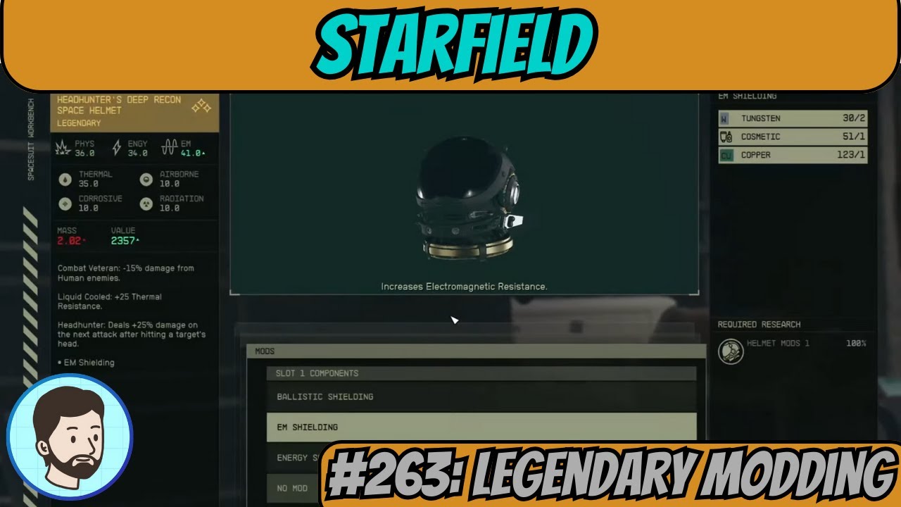 Starfield (PC) - Part 263: Legendary Modding - YouTube