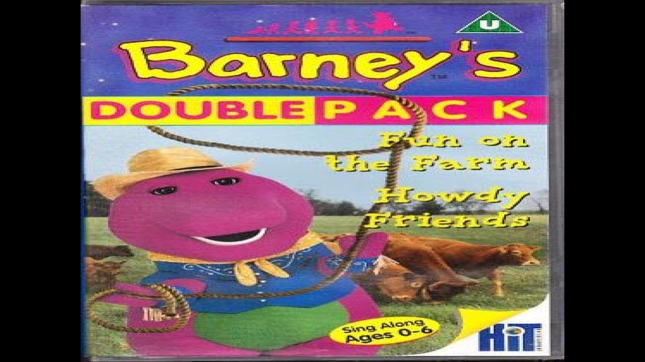 VHS Reactions Season 1 Episode 13-Opening To Barney Howdy Friends 2001 ...