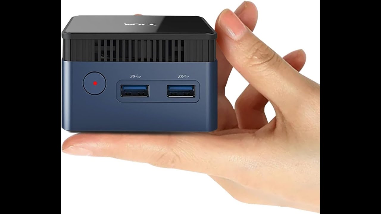 WVX Mini PC: Powerful 4K Dual Display Mini Desktop - YouTube
