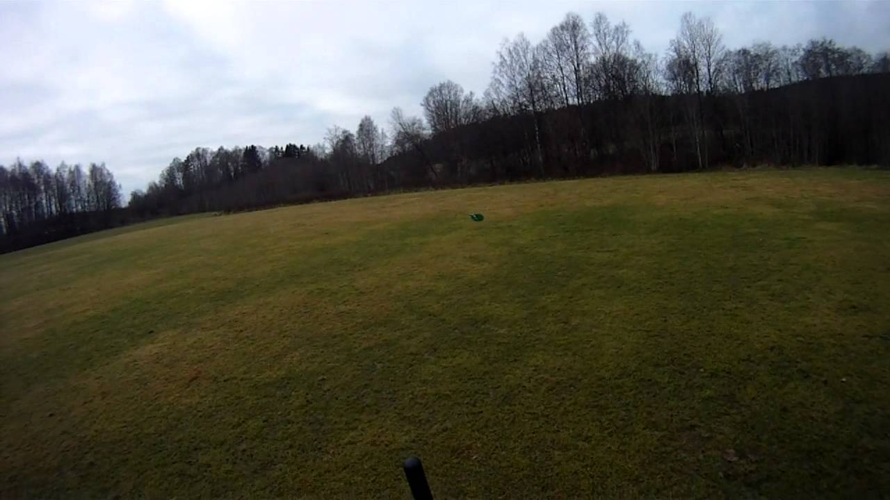NutBall RC plane rolls, loops, high-alpha and craches - YouTube