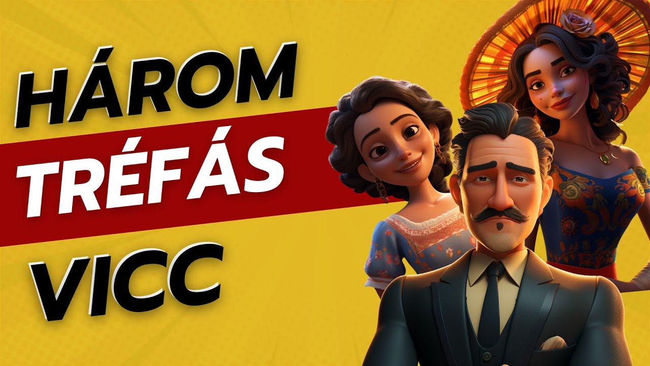 🏆 Három tréfás Vicc 😂 Magyar viccek - YouTube