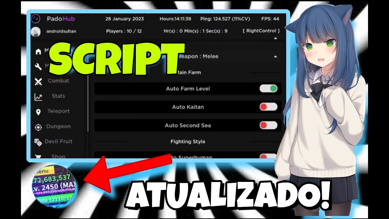 Fluxus,Hydrogen,Arceus X | BLOX FRUİTS SCRİPT MOBİLE | AUTO FARM RACE V4 | AUTO MIRAGE!! - YouTube