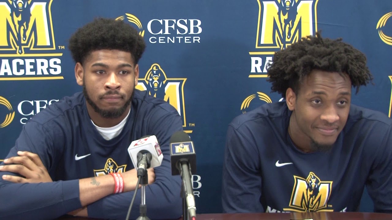 Racers Basketball | Demond Robinson and Devin Gilmore Postgame Press ...