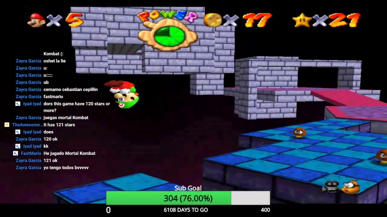 Super Mario 64 Cursed Castles#roadto400 - YouTube