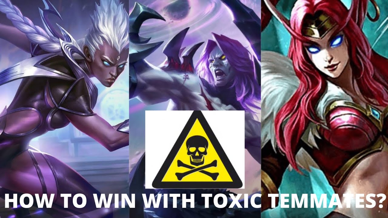HOW TO WIN AGAINST TOXIC TEAMMATES - MOBILE LEGENDS BANG BANG - YouTube