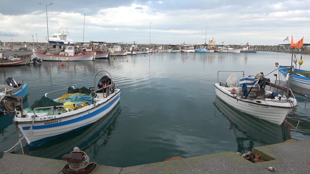 Platamonas beach in winter - Dec 2020 GREECE - YouTube