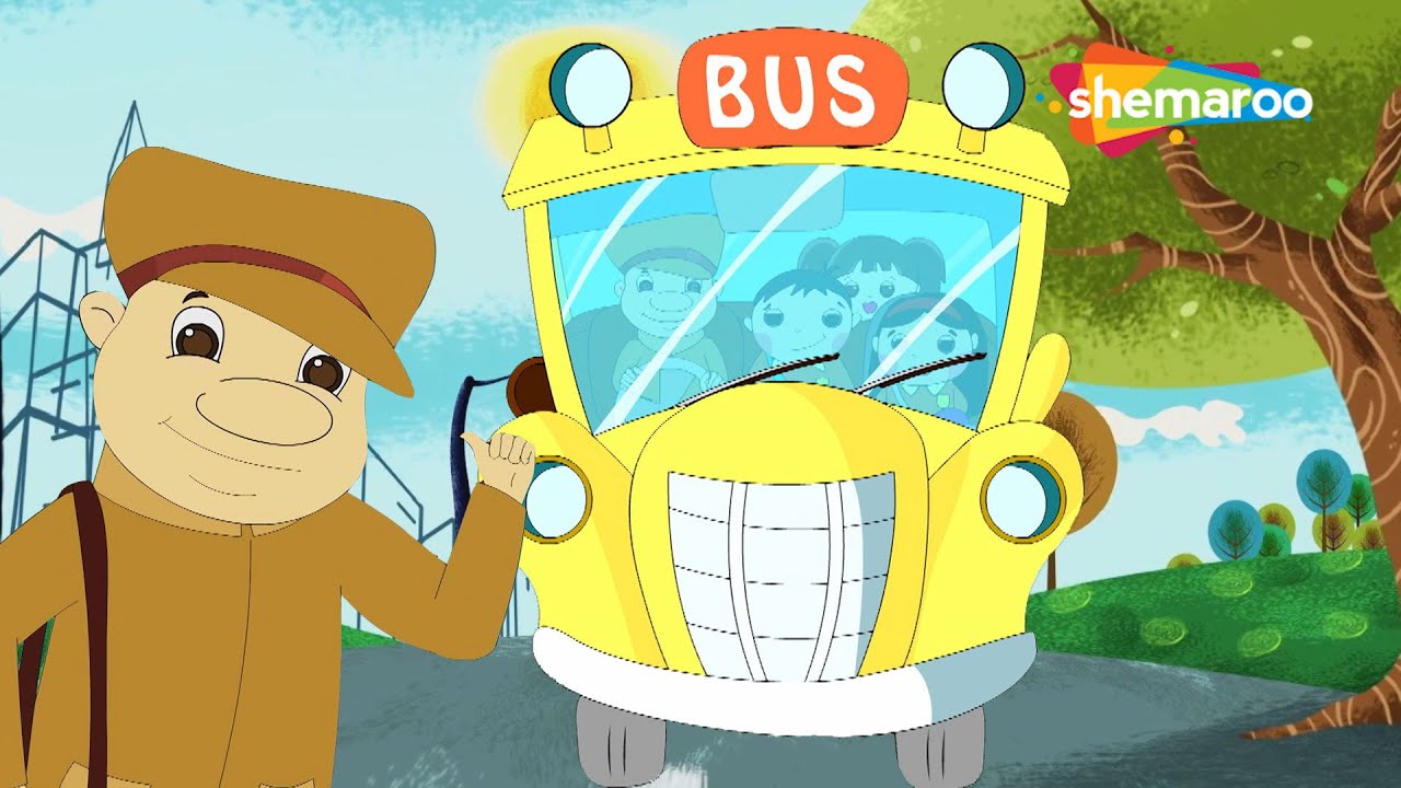 Wheels On The Bus & Wee Willie Winkie Rhymes | Baby Songs Collection ...