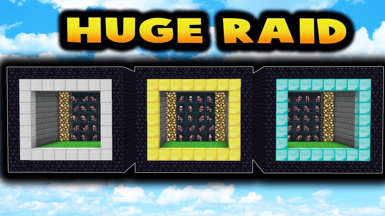 RAIDING 3 FACTIONS BASES IN ONE MEGA BASE! | Minecraft FACTIONS #762 ...