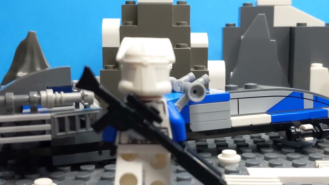 501st Trooper Sniper (A Lego Star Wars the Clone Wars Story, Stop ...