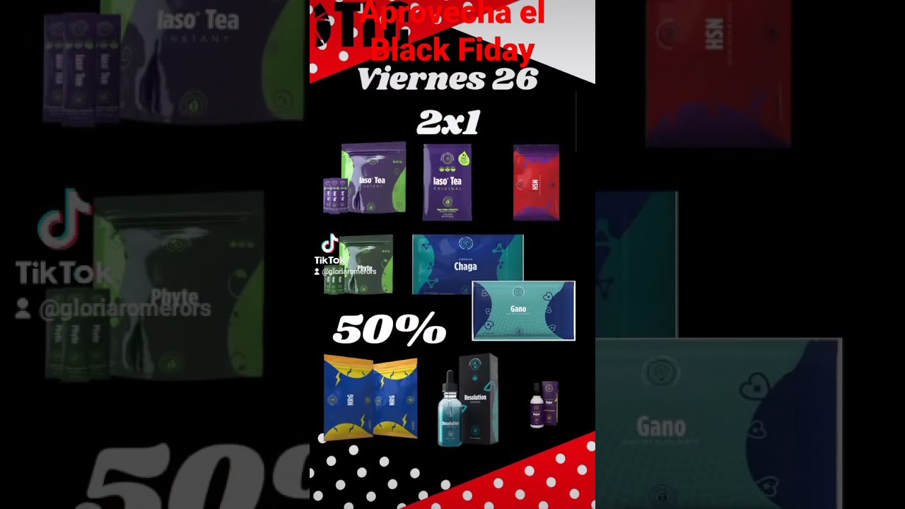 Aprovecha el Black Friday https://retail.totallifechanges.com/gloryRo/enrollment - YouTube