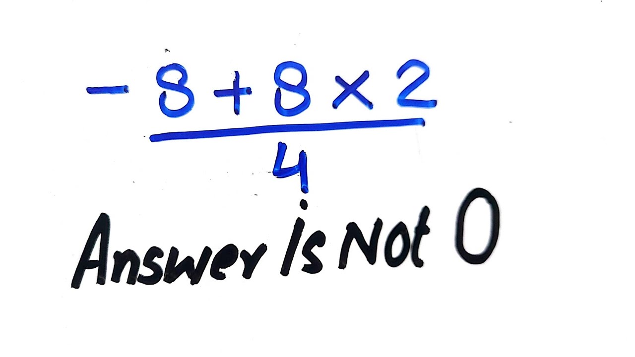 Hard Algebra Problem With Solution step by step algebra explanation ...