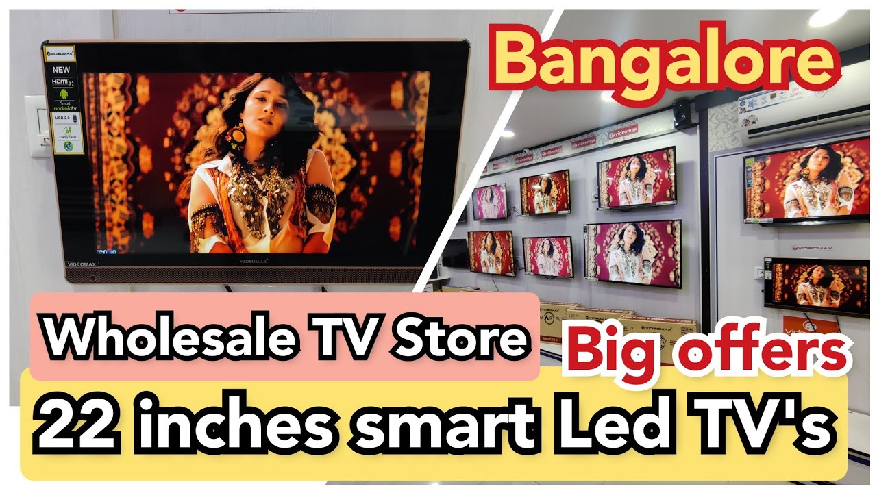 22 inches smart Led Tvs #videomax #wholesale #offer - YouTube