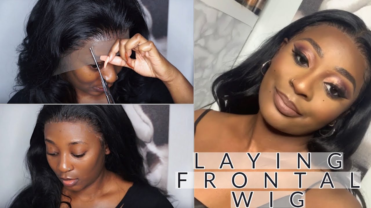 HOW TO LAY A LACE FRONTAL WIG | ALLRUN HAIR - YouTube