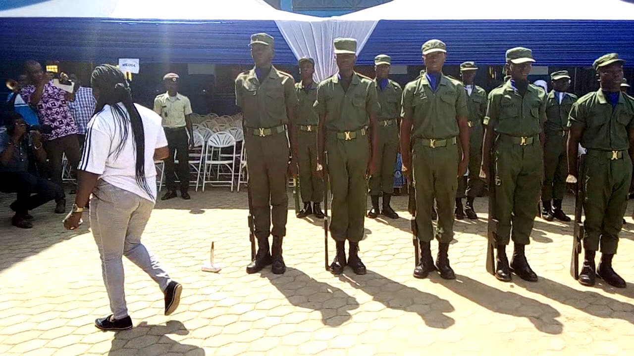 Powerful performance by Kinbu cadet 2019 anniversary - YouTube