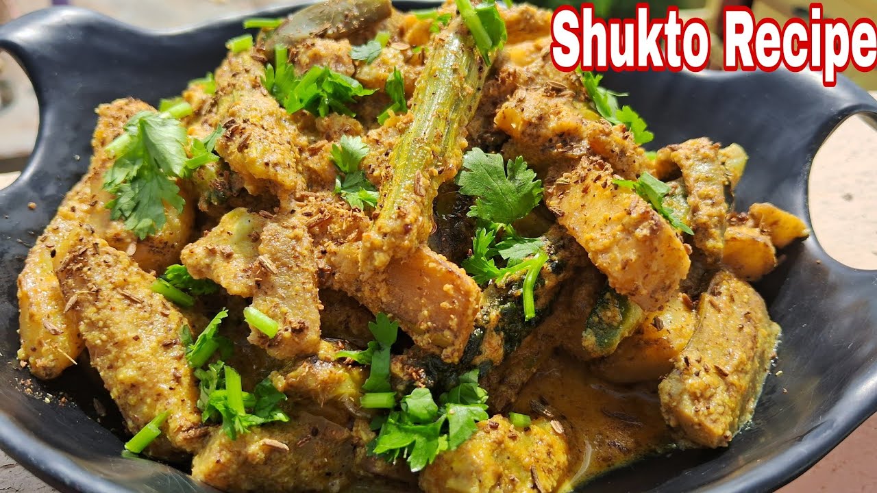 Shukto Recipe|Bengali Appetizer of Stewed Vegetables—Bengali Special ...