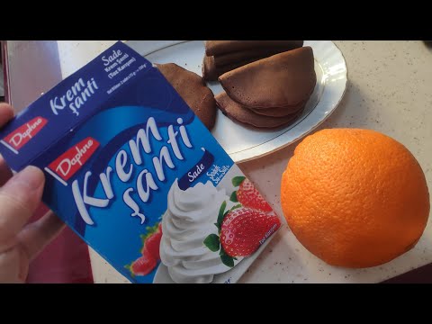 krem şanti nasıl yapılır💯 gelin çantası için krem şanti portakallı krem şanti tarifi whipped cream