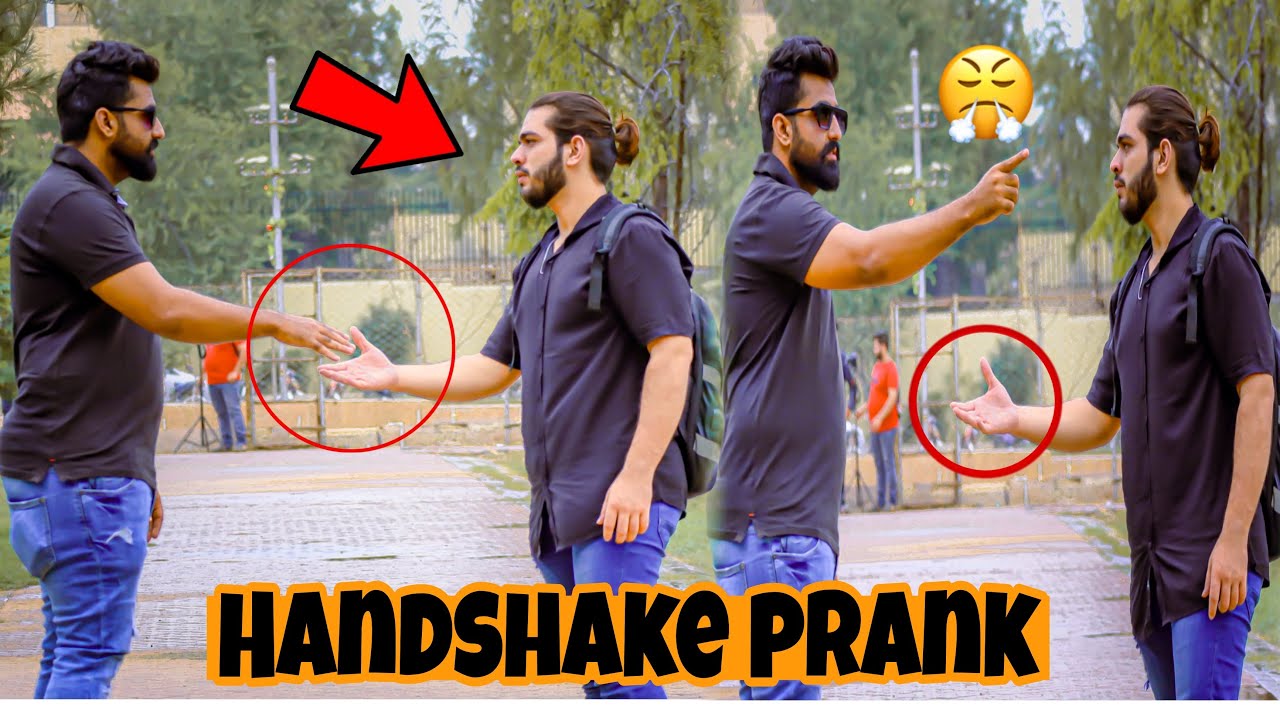 HandShake Prank | prank in Pakistan | Humanitarians Mini - YouTube