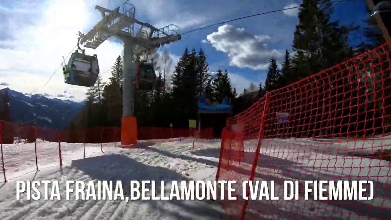 Slittino in Val di Fiemme - Pista Fraina Bellamonte - YouTube