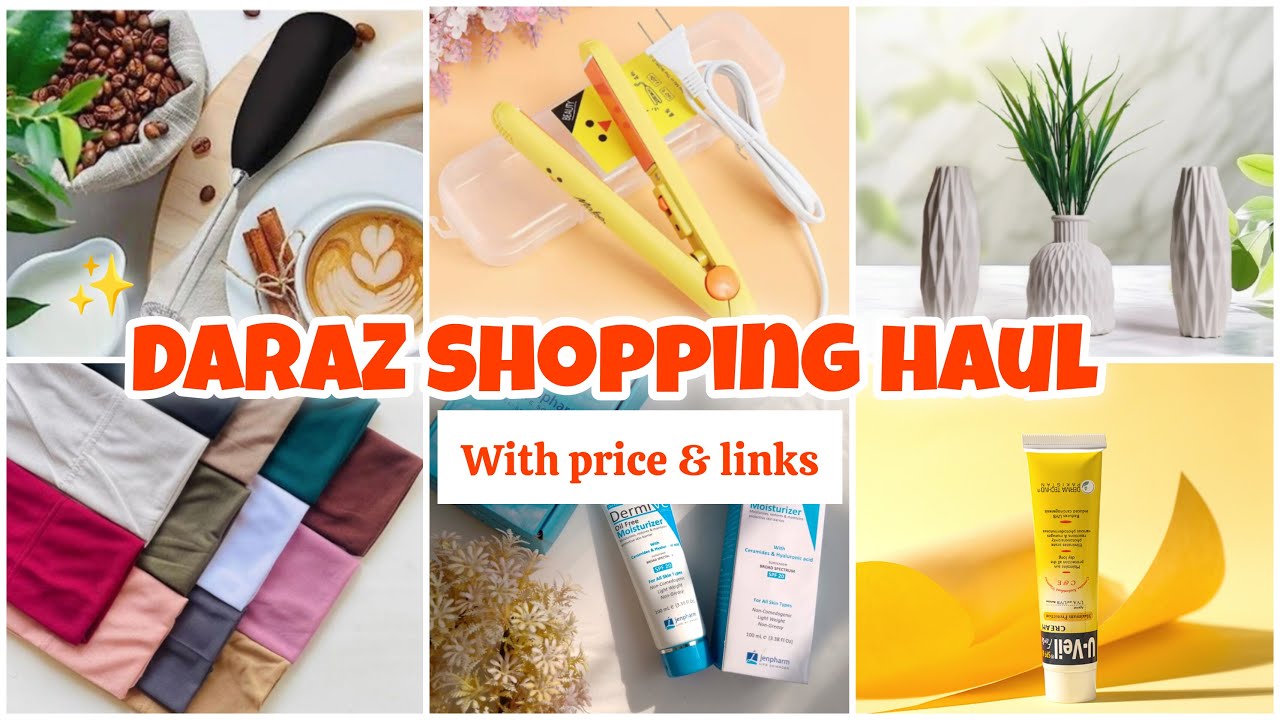 Mini Daraz Shopping Haul 🛍️ - YouTube