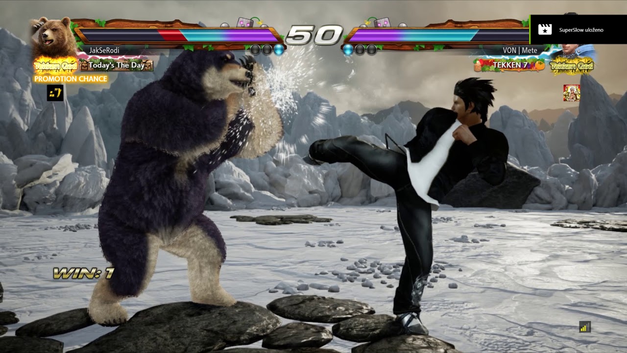 TEKKEN 7 | Bear's Road to Tekken God Prime #3 True Tekken God (Kuma ...