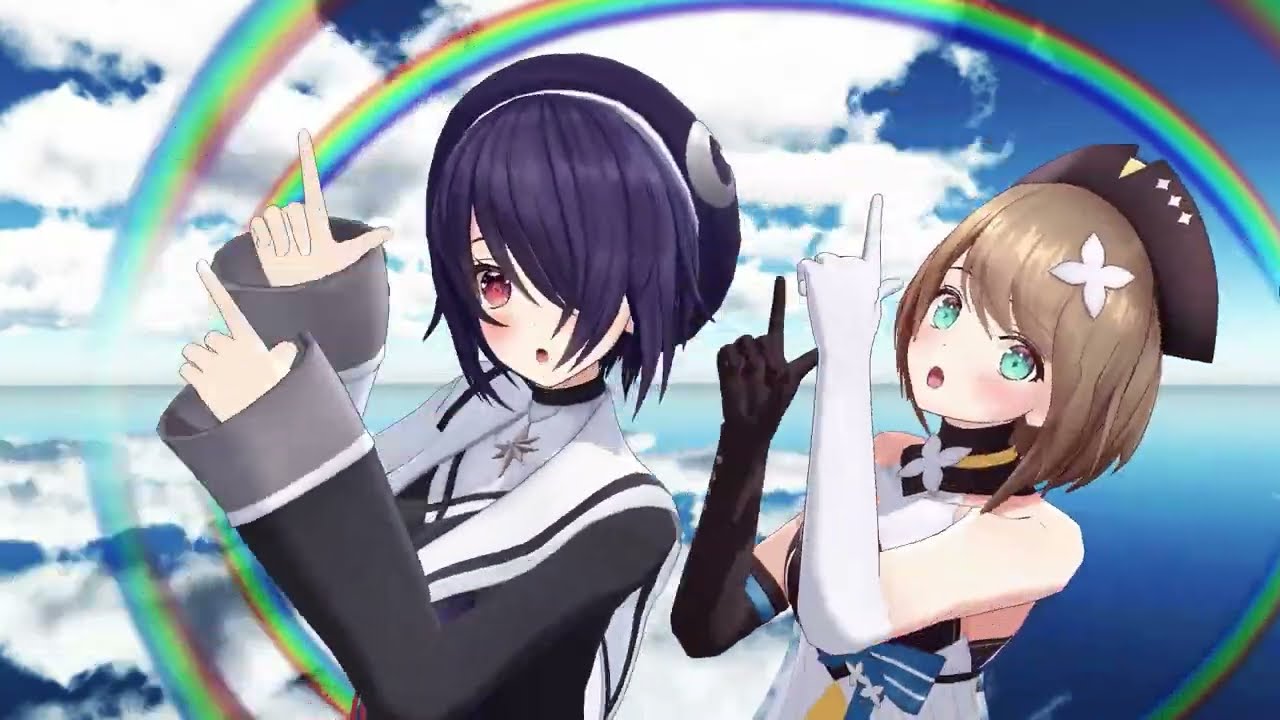 【MMD】Sparkle ショートダンスver. 【たまこま/音霊魂子・栗駒こまる】 - YouTube