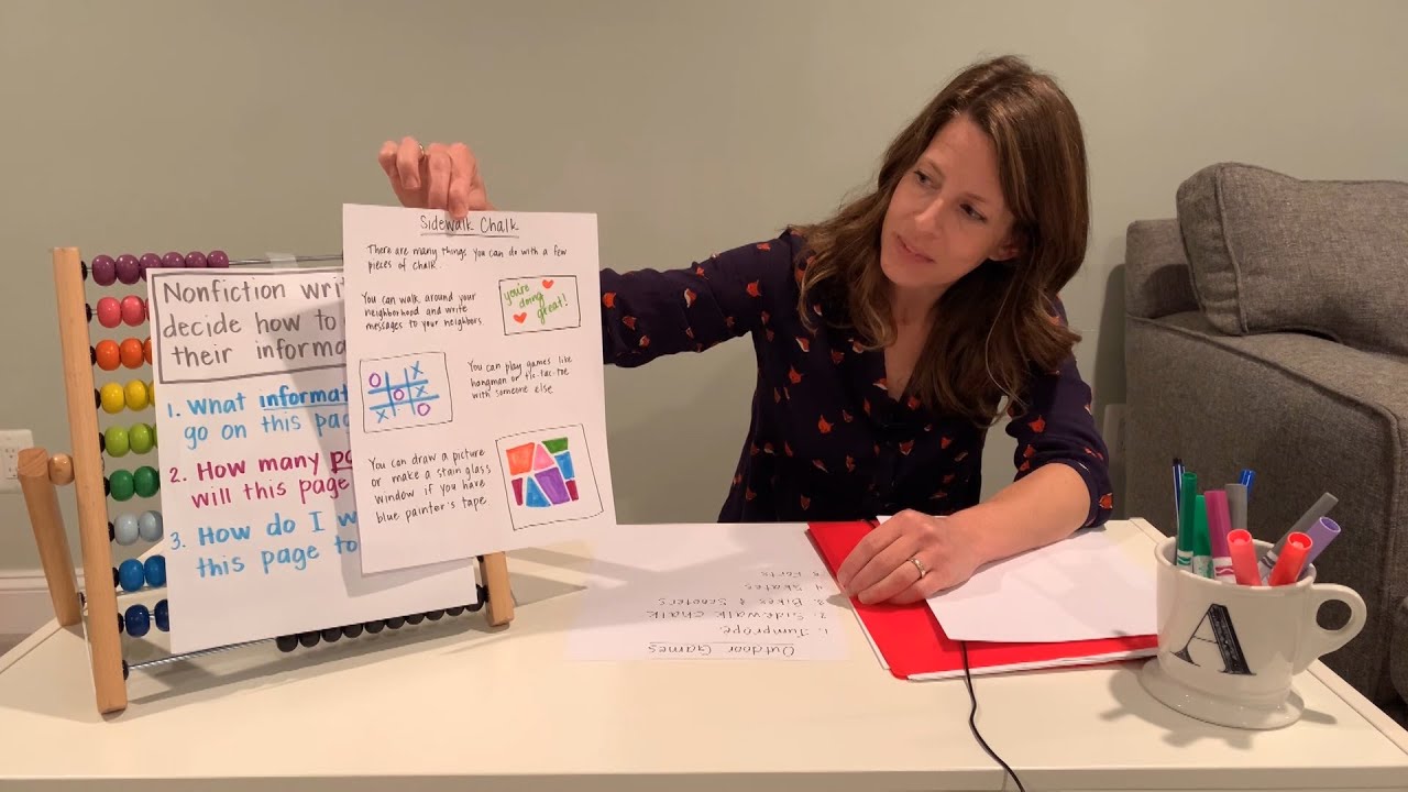 Nonfiction Writers Plan How To Organize Writing - Language Arts ...