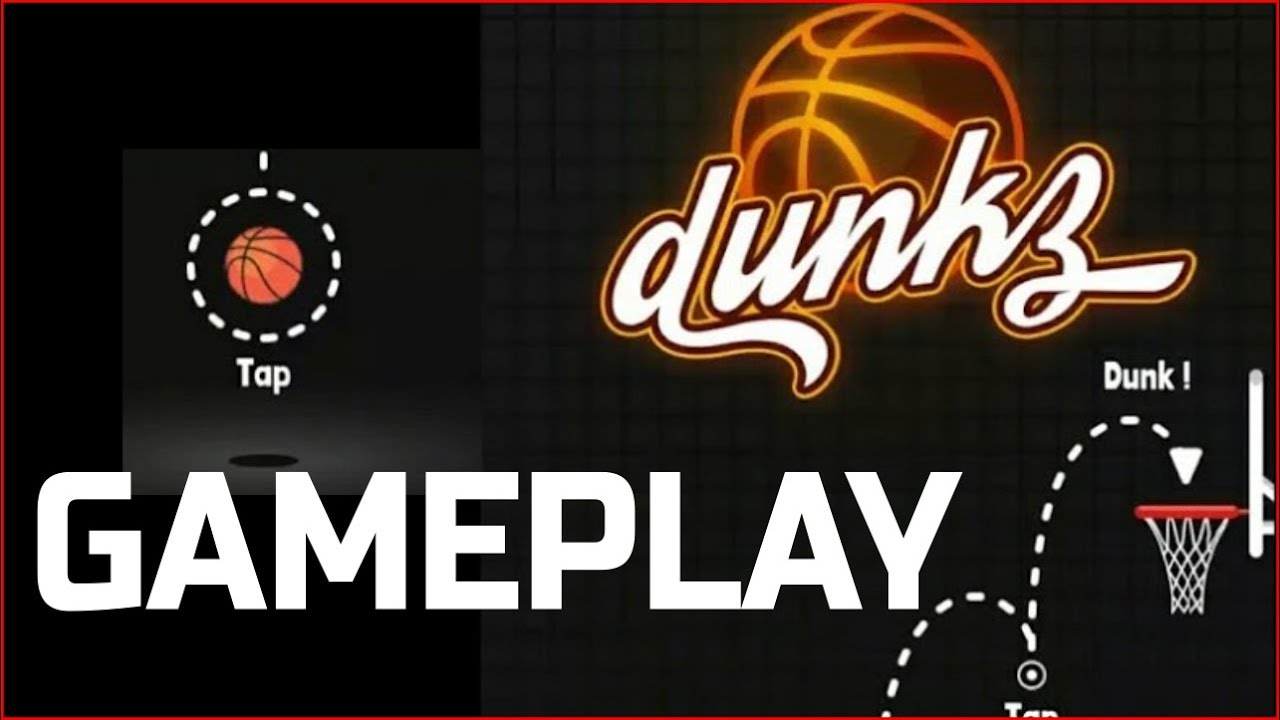 Dunkz - Shoot hoops & slam dunk ( Gameplay ) - YouTube