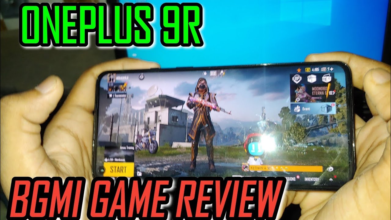 PUBG / BGMI Game Play in Oneplus 9R | BGMI in Snapdragon 870 Processor ...