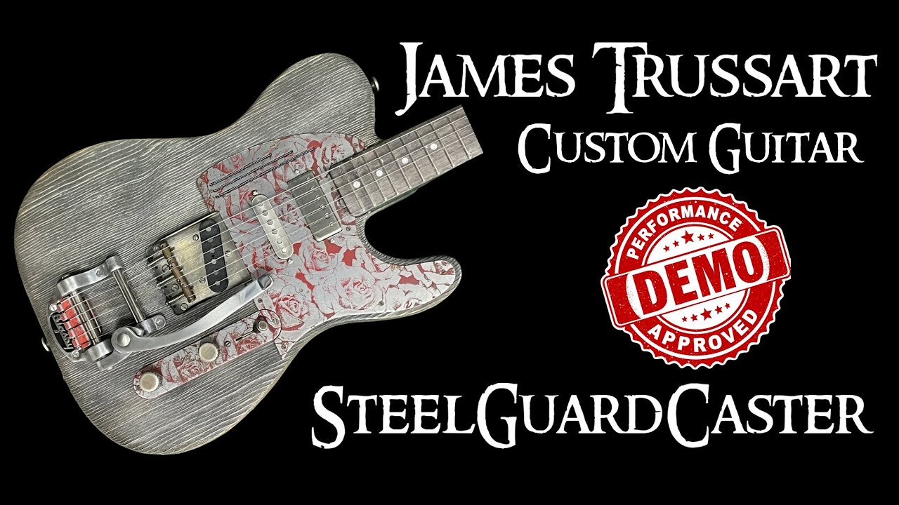 James Trussart SteelGuard Caster AMAZING TONE Demonstration - YouTube