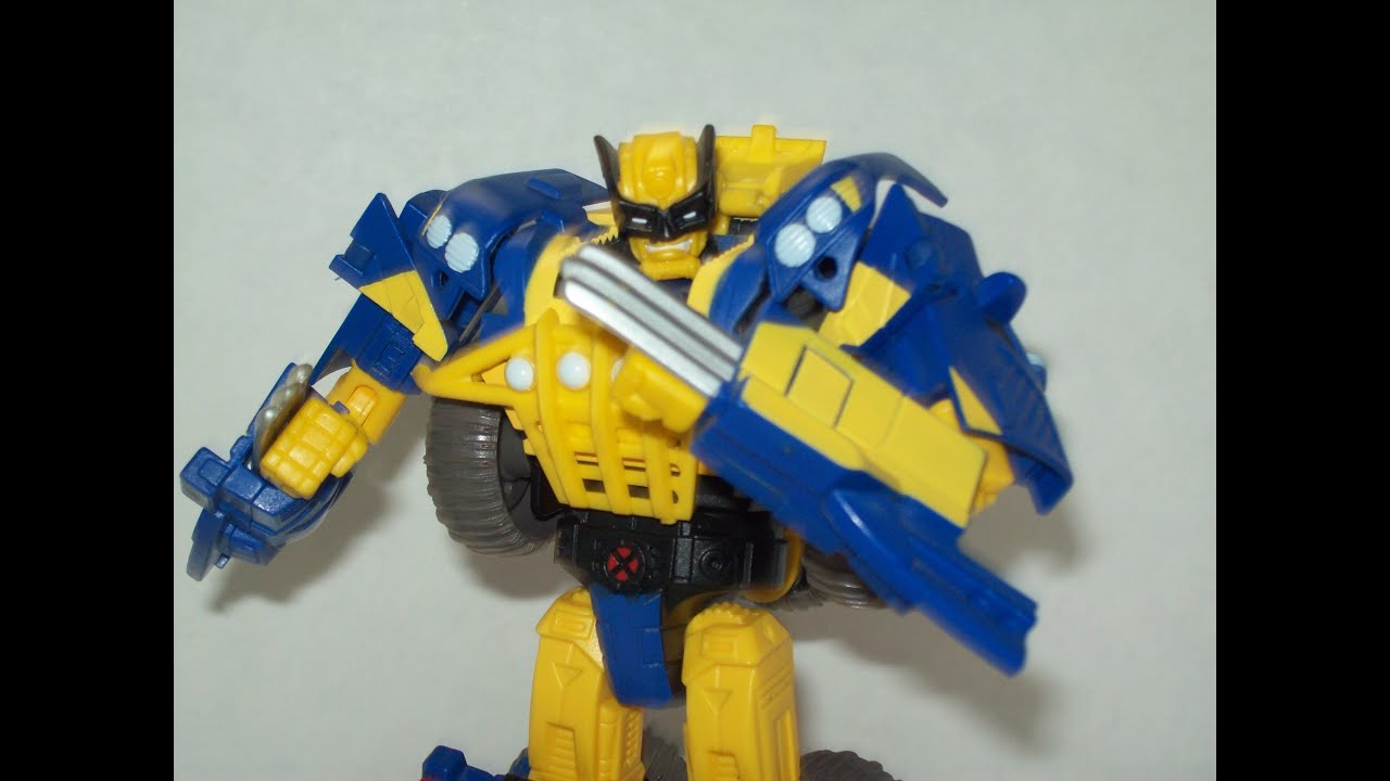 Marvel Transformers Crossovers Wolverine Review Redux V2 - YouTube