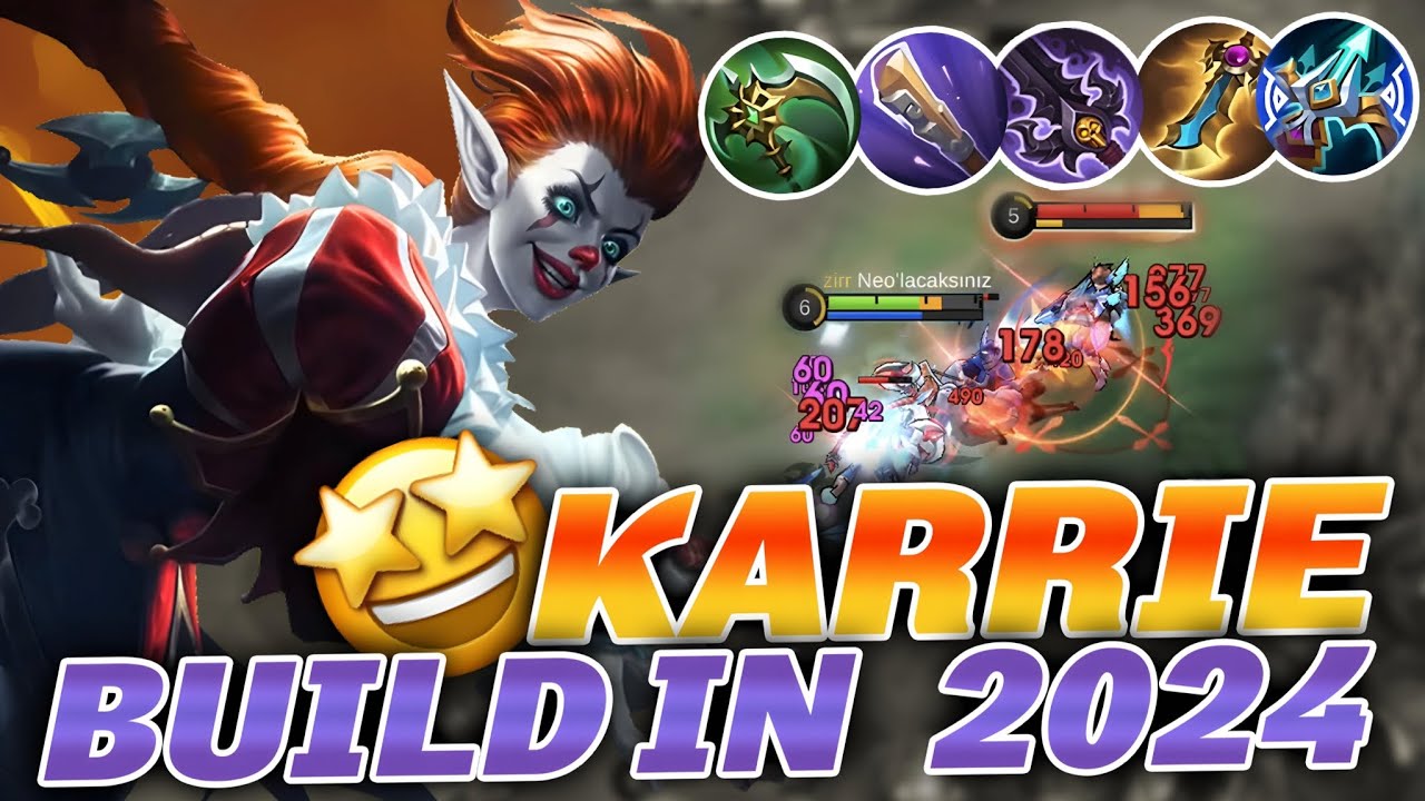 Best Build for Karrie in 2024 | MLBB #karrie #ml - YouTube